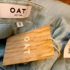 Oat New York | Pants & Jumpsuits | Nwt Oat New York Chambray Overalls ...